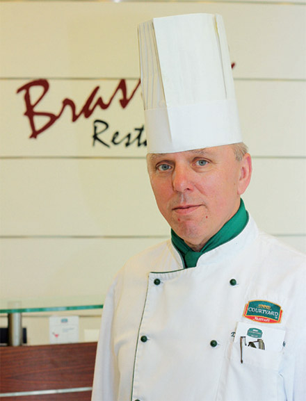 Nowy szef kuchni w Courtyard by Marriott - Hotelarz Nowy szef kuchni w Courtyard by Marriott - Hotelarz